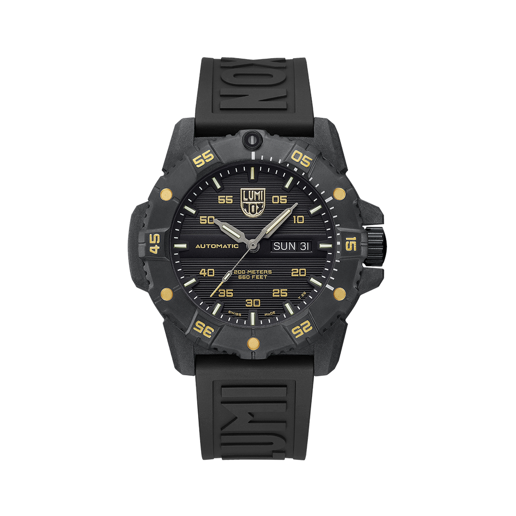 Luminox 3865.GOLD , Limited Edition Master Carbon SEAL Automatic, 45 m ...